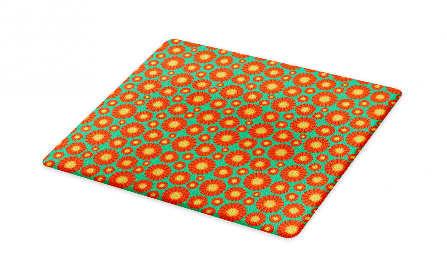 Gerber Daisy Cutting Board, Irregular Order Big and Little Summer ...