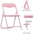 5-Piece Foldable Kids Table & Chairs Set - 36" Activity Table with ...