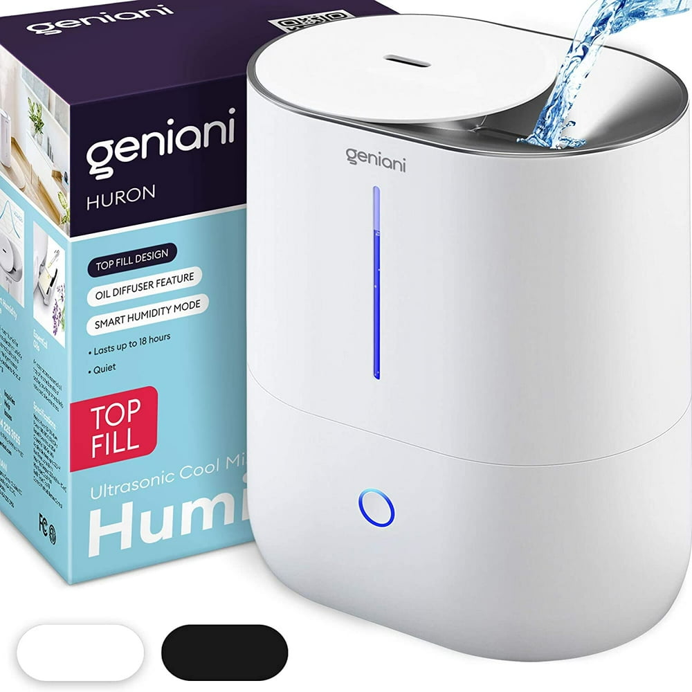 Geniani Top Fill 4L Cool Mist Large Humidifier & Essential Oil Diffuser ... Geniani Top Fill 4L Cool Mist Large Humidifier & Essential Oil Diffuser ...