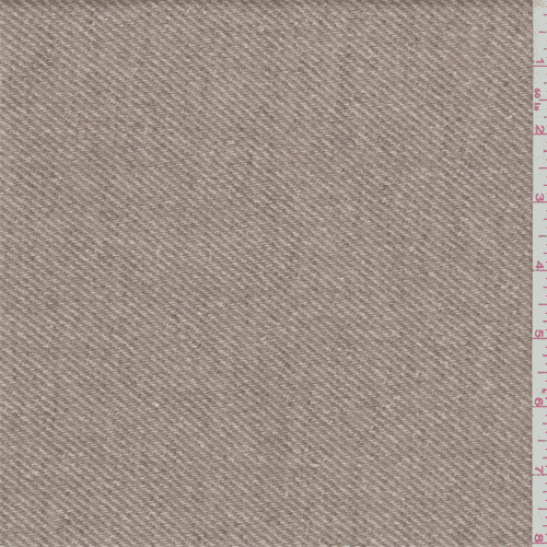 Taupe/Beige Twill Wool Suiting, Fabric Sold By the Yard - Walmart.com ...