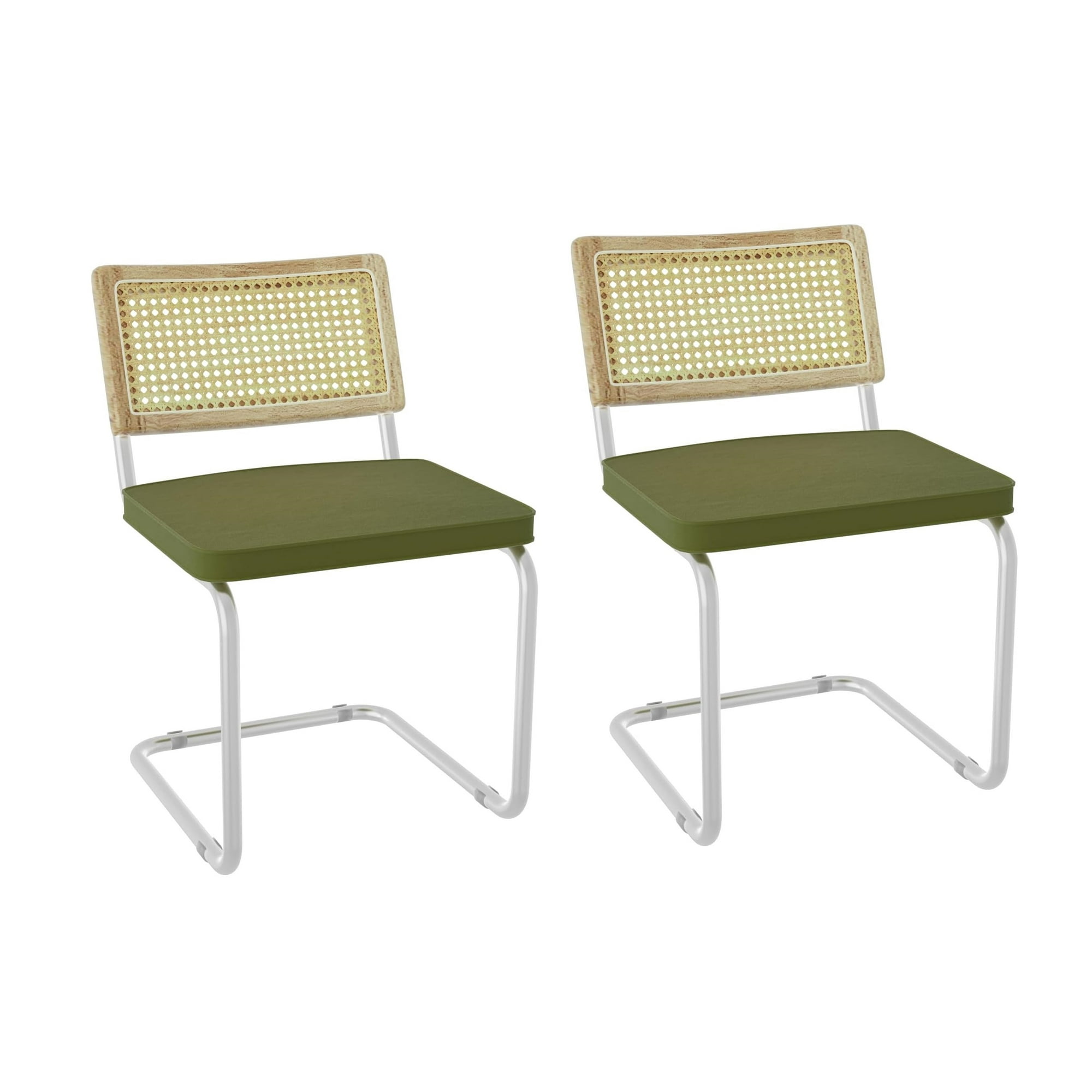 Click here for Qrinnovations Set Of 2  Mid-Century Modern Rattan... prices
