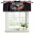 America Years Eagle 2 Panels Kitchen Valance, Independence Day ...