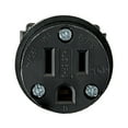 Hyper Tough Female 3 Wire Connector Plug Replacement 15 Amps, 5 x 1.5 x ...