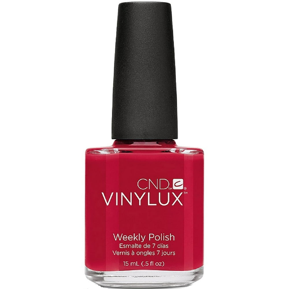 CND - CND Vinylux Weekly Nail Polish, Rouge Red, 0.5 Fl Oz - Walmart ...
