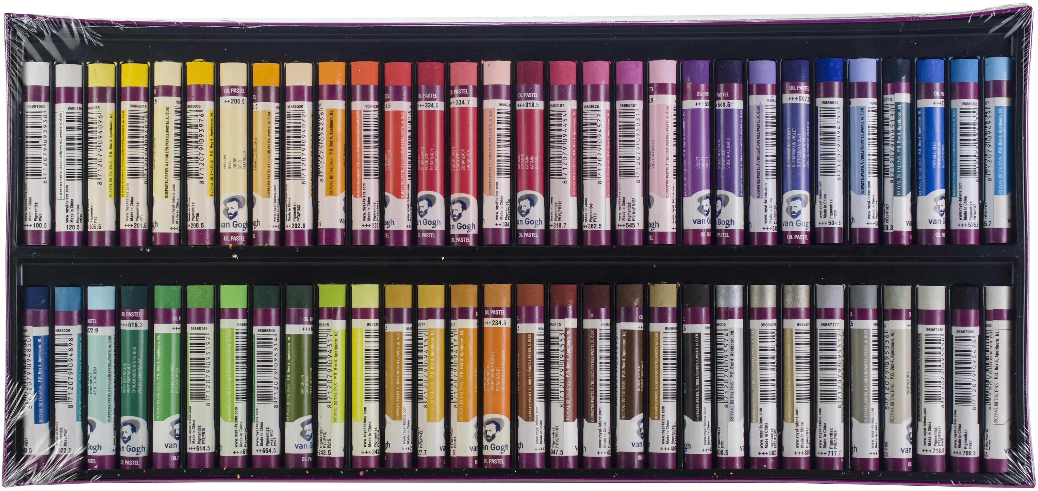 Van Gogh Oil Pastels Set 60/Pkg-General Selection - Walmart.com