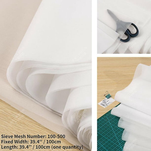 1 Meter Fine Filter Mesh Nylon Fabric Net Material Water Strain 100-500 ...
