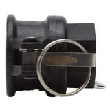 Bee Valve 3/4" x 3/4" PVC Camlock Fittings - Plastic Hose Coupler ...