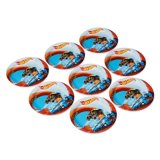 Hot Wheels Party Paper Round Plate, 7 in, 8ct - Walmart.com