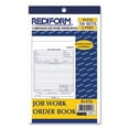 "Job Work Order Book, Two-Part Carbonless, 5.5 X 8.5, 1/page, 50 Forms ...