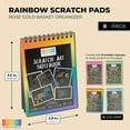 Bright Creations 8 Pack Rainbow Scratch Art Crafts Kit for Kids with ...