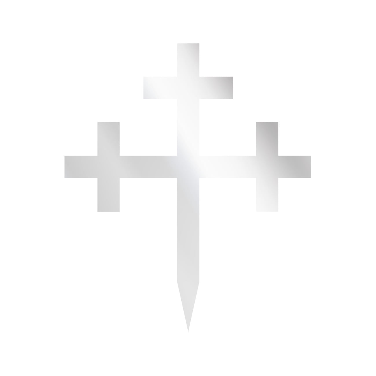 Cross Crosslet Fitchy Sticker Decal Die Cut - Self Adhesive Vinyl - Weatherproof - Made in USA ...