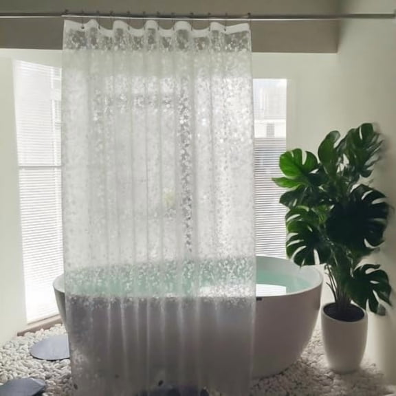 Extra Long Shower Curtain Liner 86 Inches Length, EVA Heavy Duty ...