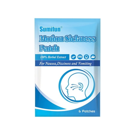 Margot 6pcs Motion Sickness Patch Stickers Fast Acting Behind Ear ...
