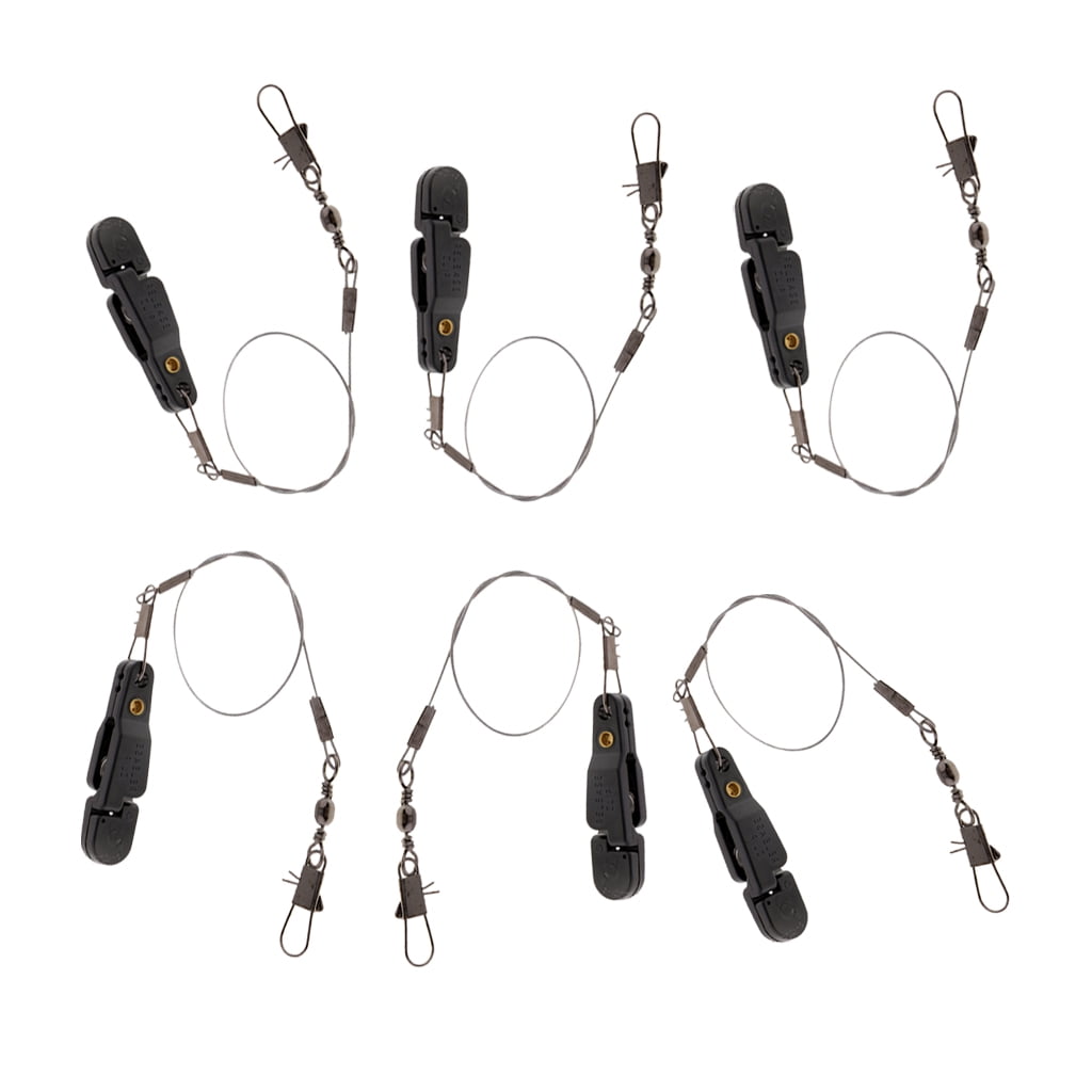 6pcs Snap Leader Release Clips Downrigger Outrigger Release Clip For ...