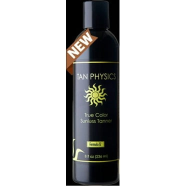 Sans-Sun Tan Physics True Color Sunless Tanner 8 oz with Free Tanning ...
