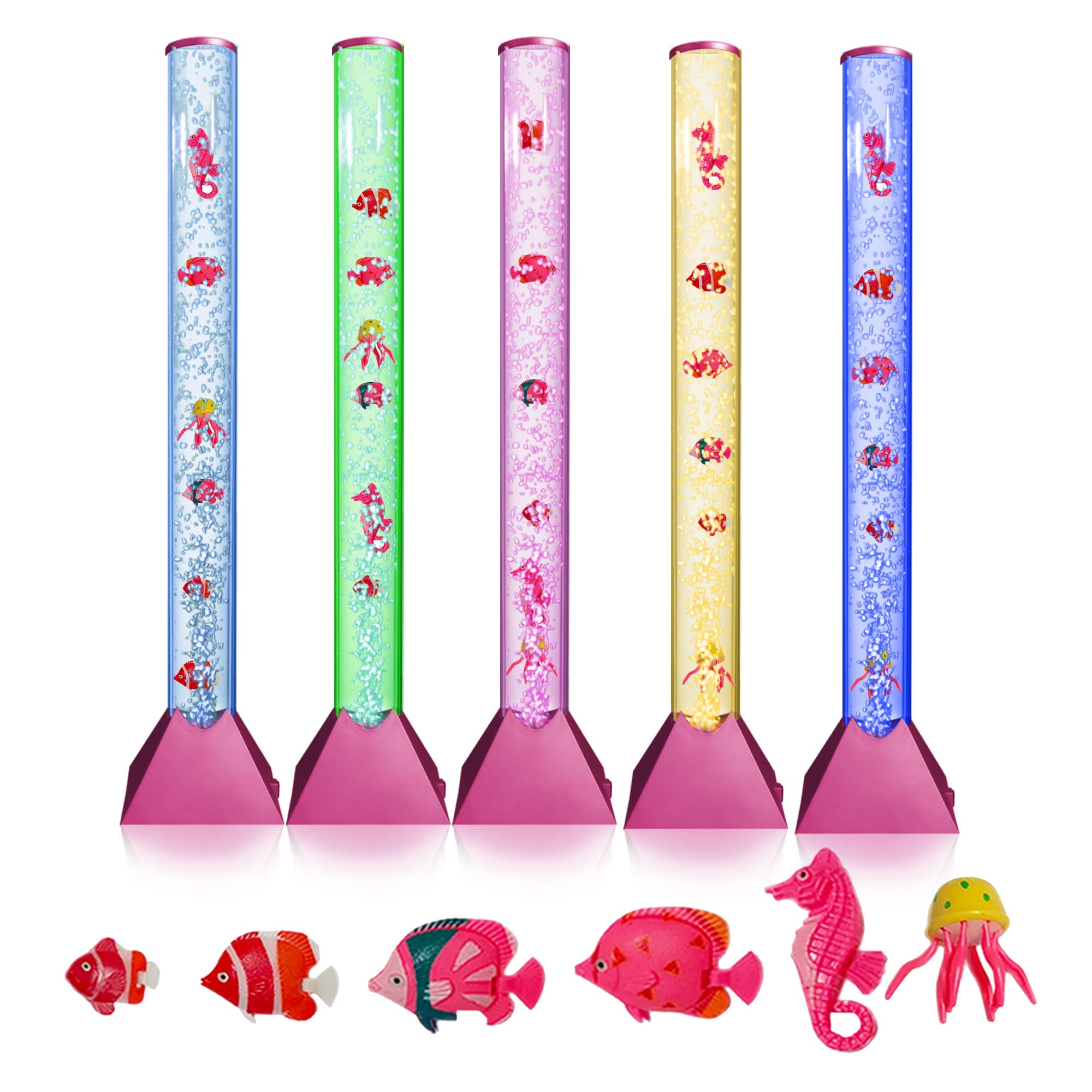 Click here for Brewish Sensory Bubble Floor Lamp 7 Color Changing... prices