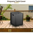 propane tank cover table, propane tank holder hideaway for 20 lb ...