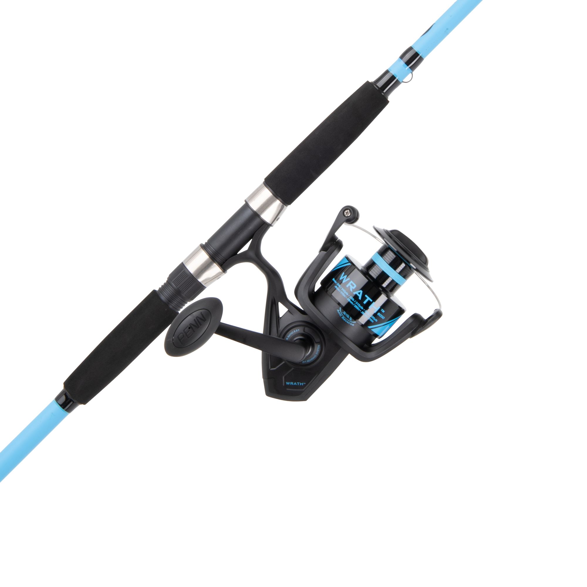 PENN 10 Wrath Fishing Rod And Reel Spinning Combo Walmart PENN 10 Wrath Fishing Rod And Reel Spinning Combo Walmart