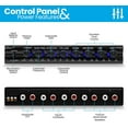 Lanzar 4 Band Parametric Equalizer with Subwoofer Gain Control ...