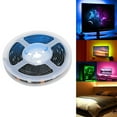 Ficarrico 5V 2m LED RGB TV Backlight IR Light Strip IP65 Waterproof USB ...