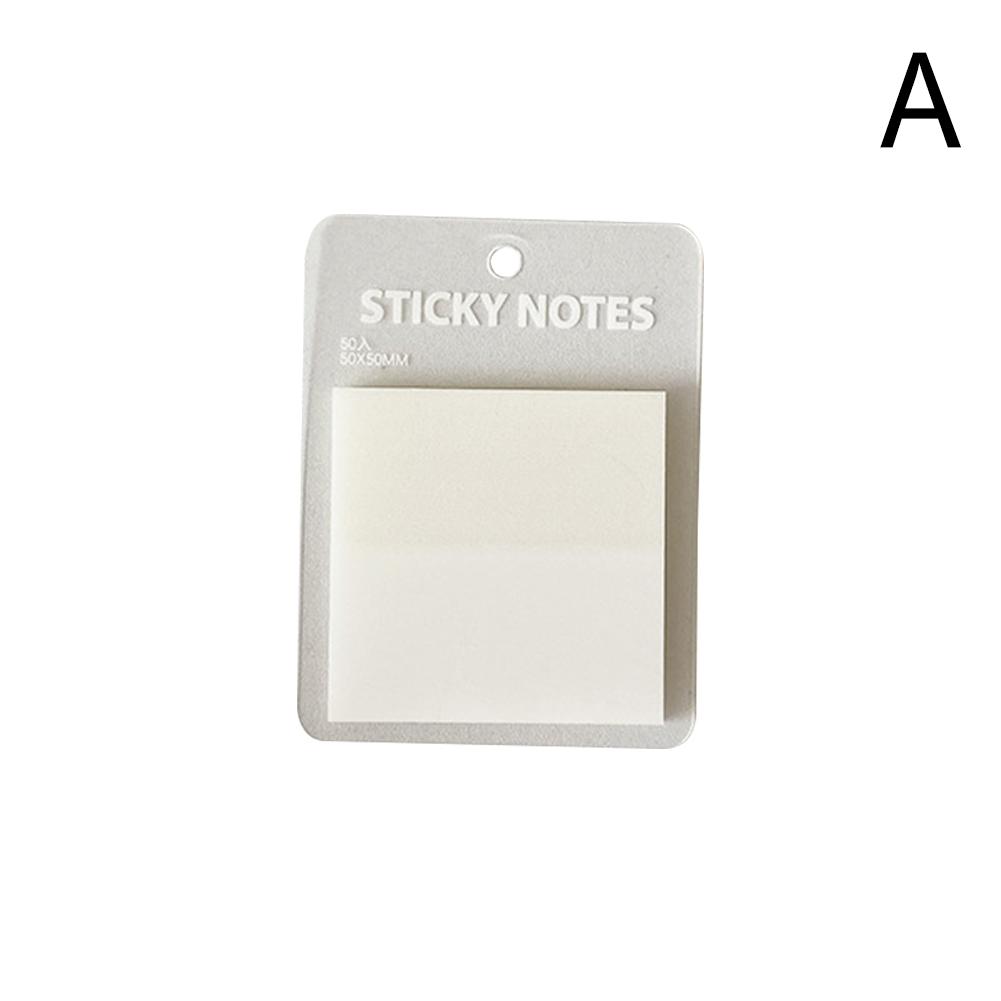100 Sheets Transparent Sticky Notes 2 x 2inch Clear Colorful Self ...