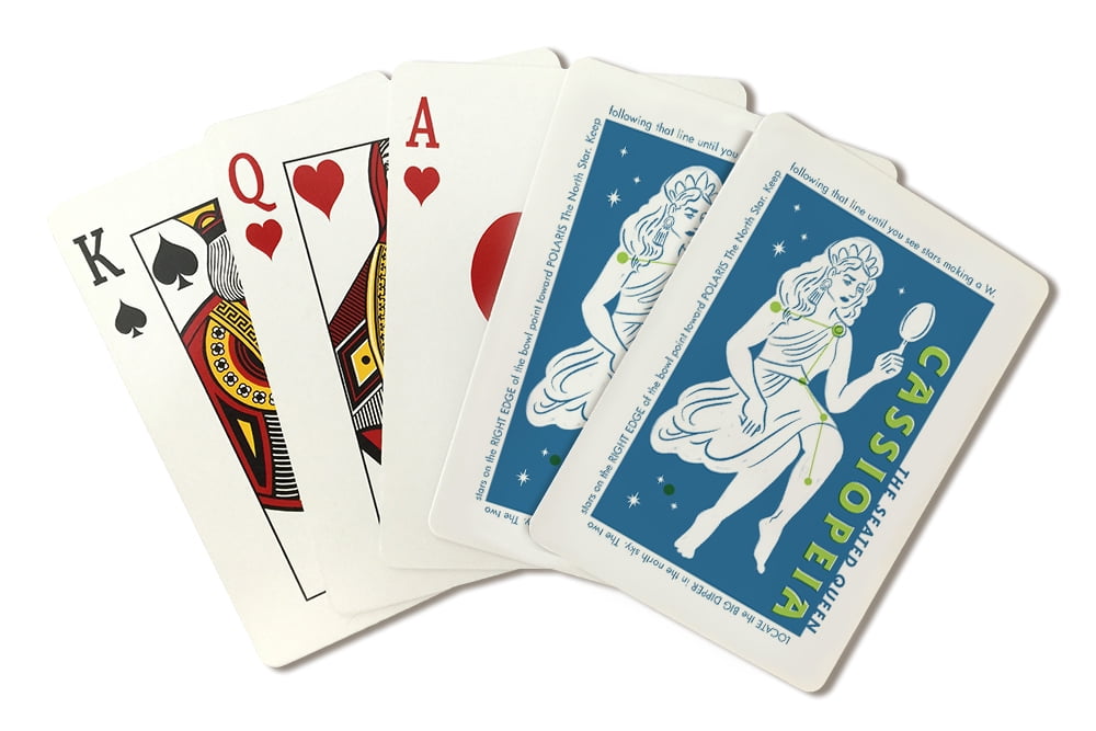 Drawings in the Stars Collection, Cassiopeia, The Seated Queen ...