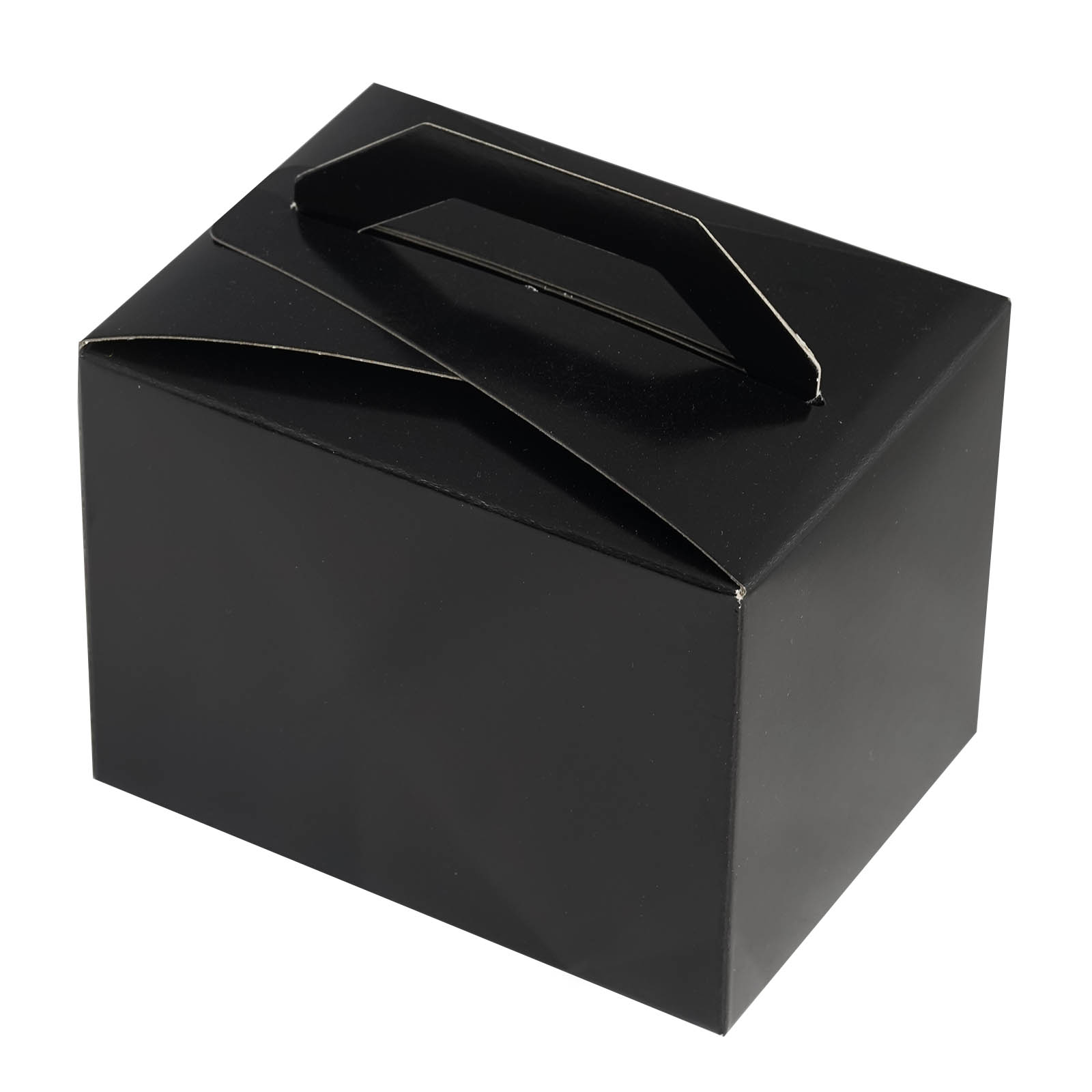 BalsaCircle 100 pcs 4"x3"x3" Wedding Favors Tote Boxes with Handles ...