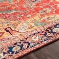 Mark&Day Area Rugs, 5x7 Maren Traditional Brick Red Area Rug (5' x 7'6 ...