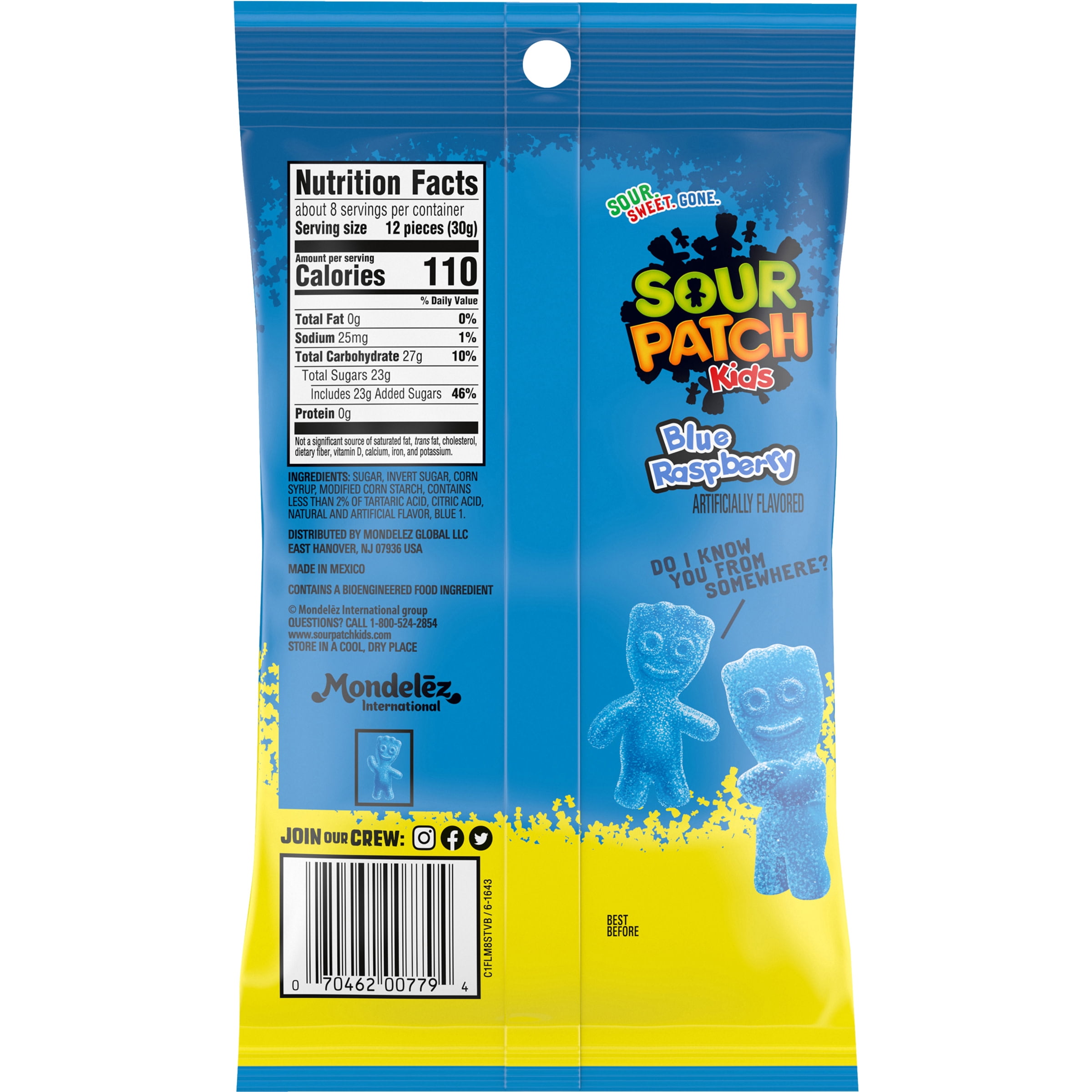 Sour Patch Kids Blue