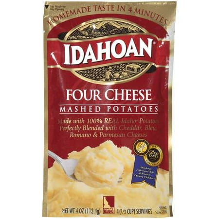 Idahoan Four Cheese Mashed Potatoes, 4 Oz - Walmart.com