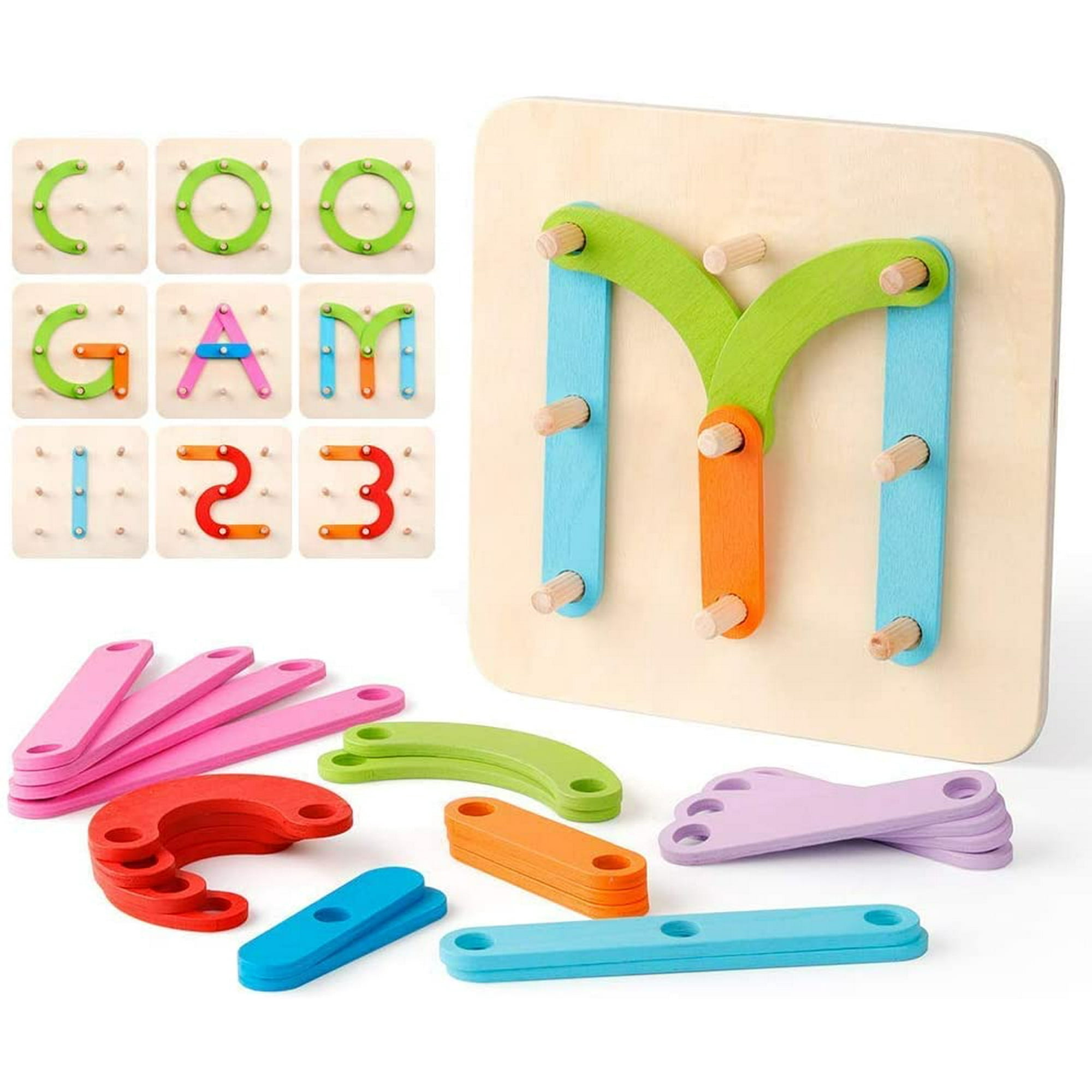 Click here for Amerteer Wooden Letter And Number Construction Act... prices
