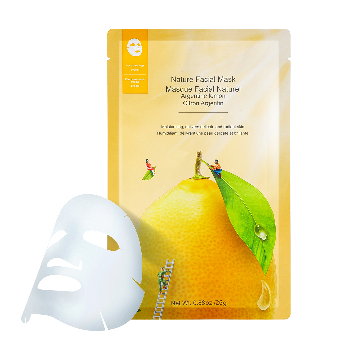 MINISO Facial Sheet Masks Nature Hydrating Face Mask Argentine Lemon Walmart MINISO Facial Sheet Masks Nature Hydrating Face Mask Argentine Lemon Walmart