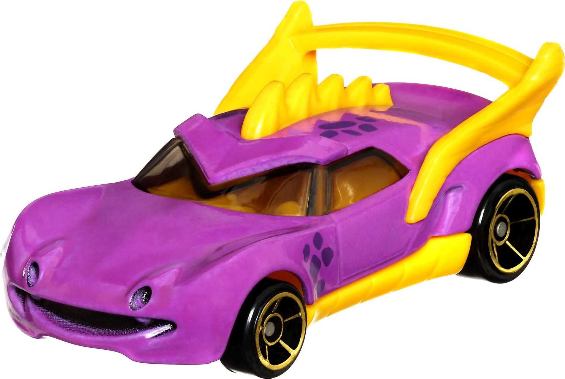 Hot Wheels Spyro Character Car, Collectible 1:64 Scale Toy Car Inspired ...