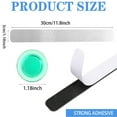 Magnetic Stainless Iron Board Strips,4 Pack Adhesive Backing Bulletin ...