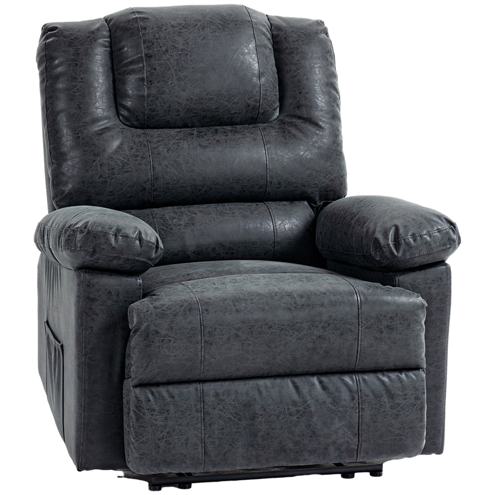 Click here for Homcom Manual Recliner Chair With Footrest Side Po... prices