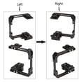 Modular DSLR Camera Cage C Frame with Foldable Multiple Threaded Hole ...