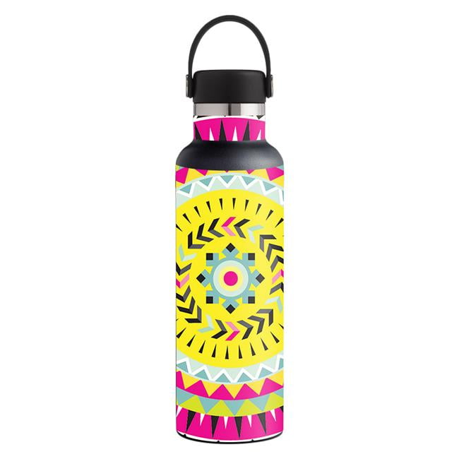 MightySkins HFST21-Pink Aztec Skin for Hydro Flask 21 oz Standard Mouth ...