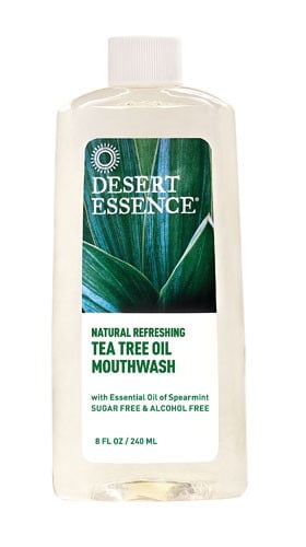 Desert Essence Tea Tree Oil Mouthwash, Spearmint, 0.24 L - Walmart.com