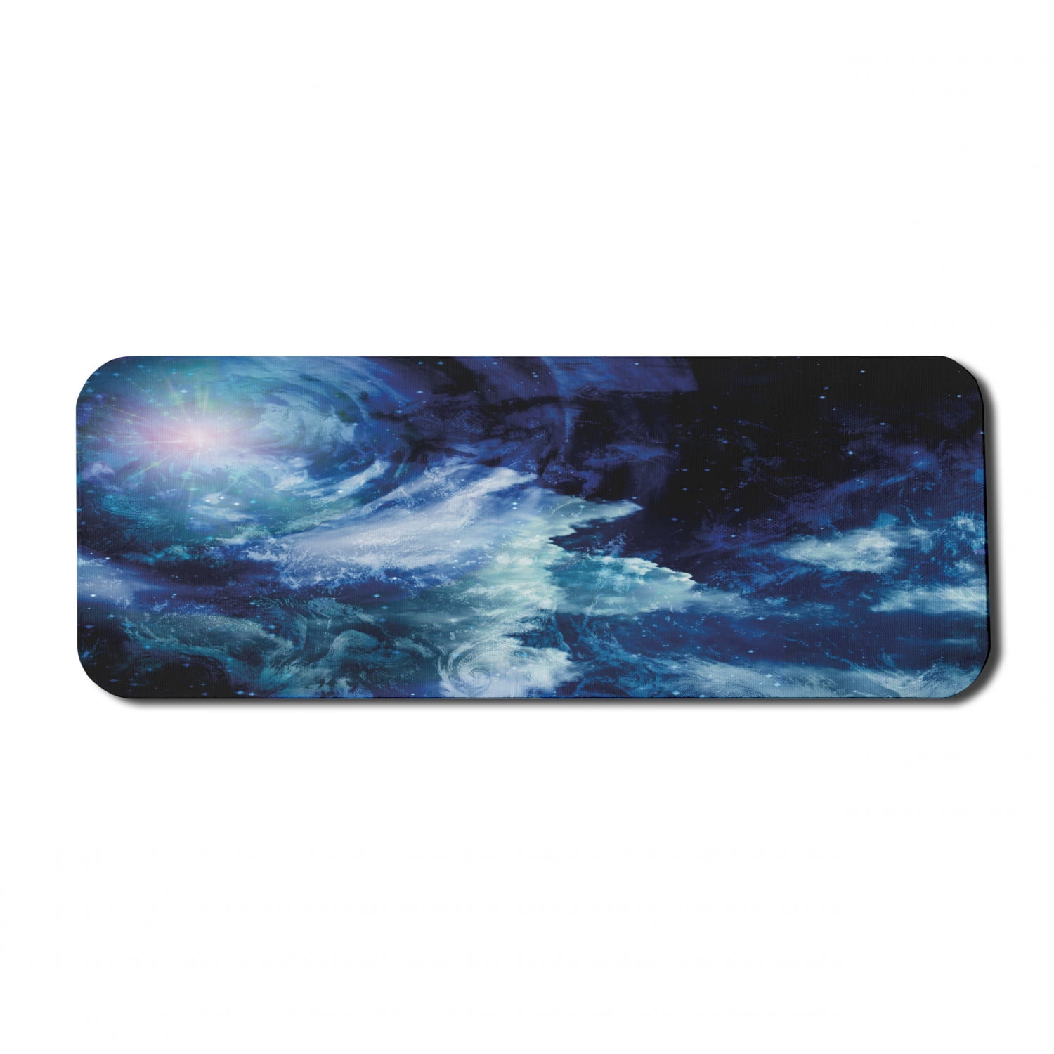 Space Computer Mouse Pad, Nebula Gas Cloud on Celestial Sphere Universe ...