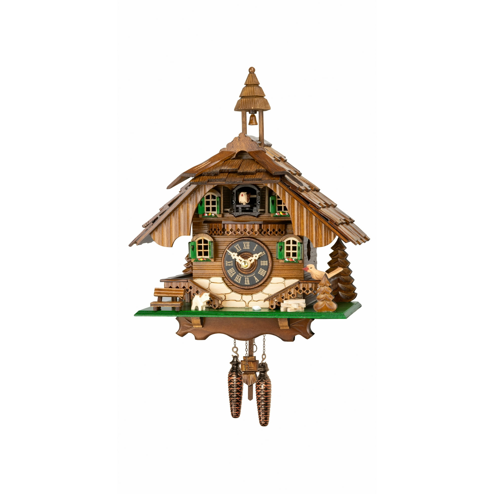 Click here for Engstler Quartz Cuckoo Clock Black Forest House En... prices