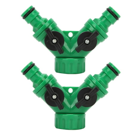 Water Splitter, PNTY DN20 3-Way 2Pcs G3/4 ABS Material Tee Splitter ...