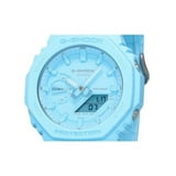 Casio G-Shock Analog Digital Bio Based Resin Strap Blue Dial Quartz GA-2100-2A2 200M Men's Watch ...