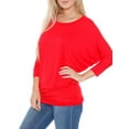 Women's Banded Dolman Top - Walmart.com