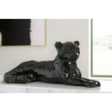 Signature Design by Ashley Contemporary Drice Panther Sculpture Black ...