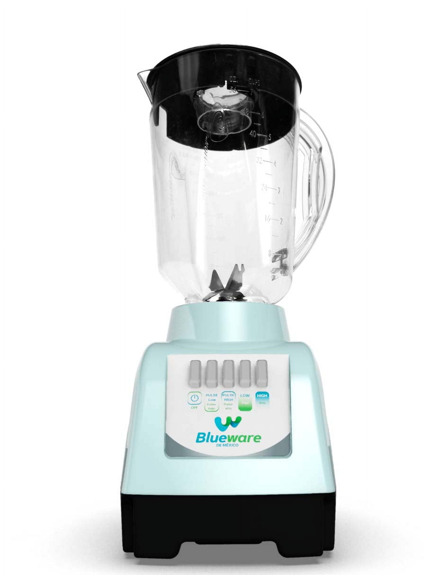 Licuadora Blueware 550 Watts Vaso Plastico 1.6 Lts Verde Menta ...