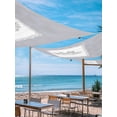Bear Sun Shade Sail 14'X18' Pine Needles Pine Fruit Blue Forest Retro ...