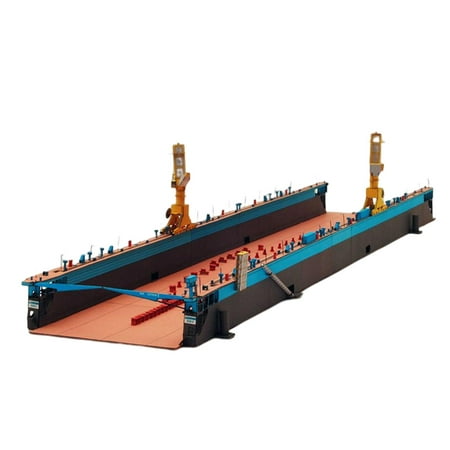 Floating Dock Model Kit DIY Handcraft Paper Model for Living Room Home ...