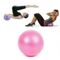 Mini Exercise Yoga Ball, 9 Inch Small Gym Ball with Inflatable Straw ...