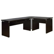 "Realspace® Magellan Performance L-Shape Desk, 71""W, Espresso, Cable ...