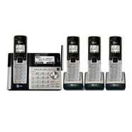 AT&T CL83519 Landline Telephone, 5 Handset Answering System with Smart ...